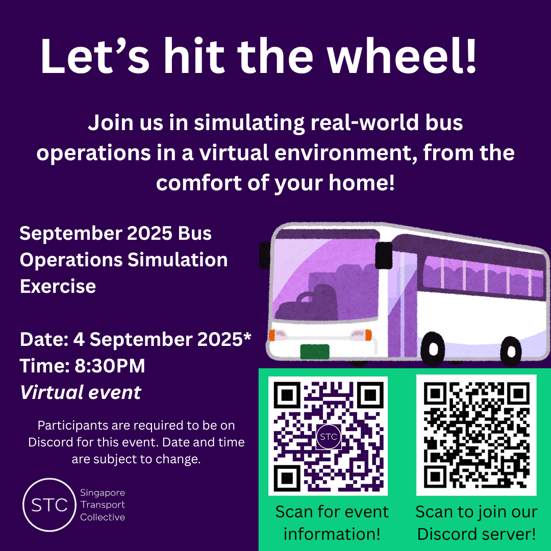 September 2025 Bus Operations Simulation Exercise (BOSE) – Singapore ...